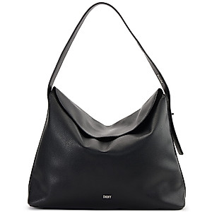DKNY Tania Hobo, Black/Silver