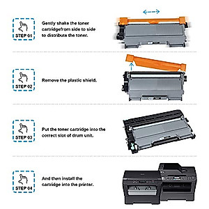 INK E-SALE Compatible Toner Cartridge Replacement for High Yeild Brother TN450 TN420 (Black, 2-Pack),for use with Brother HL-2270dw MFC-7360n DCP-7065dn IntelliFAX-2840 Printer