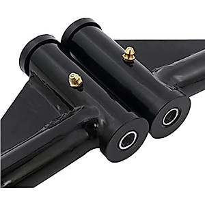 Heavy Duty 6" Double A-Arm Golf Cart Lift Kit, with 1982-2004 Club Car DS Gas & Electric Golf Carts, Steel Black