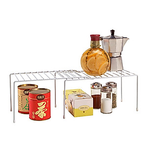 Better Houseware Expandable Shelf Organizer (White) (5.25" H x 5.25" W x 11.25"-20" L)
