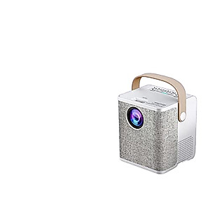 Projector Full HD 1080P Mini LED Portable Projector Home Projector Projector (Size : UK Plug)