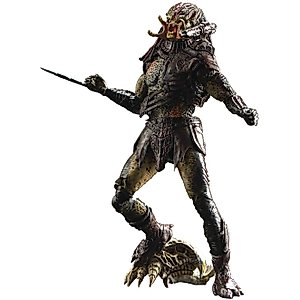 Hiya Toys Predators: Unmasked Berserker Predator 1:18 Scale Action Figure, Multicolor