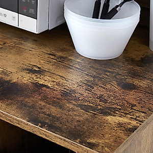 Yak About It® Mini Fridge Dorm Station with Top Shelf - Dark Wood