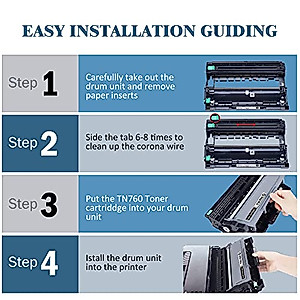 MIRHO Compatible Drum Unit Replacement for Brother DR730 DR-730 DR 730 to Use with HL-L2370DW HL-L2390DW MFC-L2750DW MFC-L2710DW DCP-L2550DW (Drum Unit, 1 Pack)