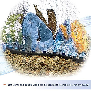 Aqueon Flexible LED Bubble Wand Blue 21 Inches