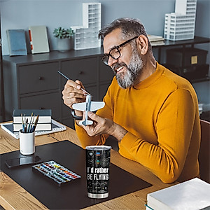 Ladyhold Pilot Gifts, Aviation Gifts, Pilot Gifts for Men Tumbler 20Oz, Aviation Gifts for Pilots Men, Airplane Gifts for Men, Pilot Gifts Aviation Men, Pilot Gift Ideas, Gifts for Aviation Lovers