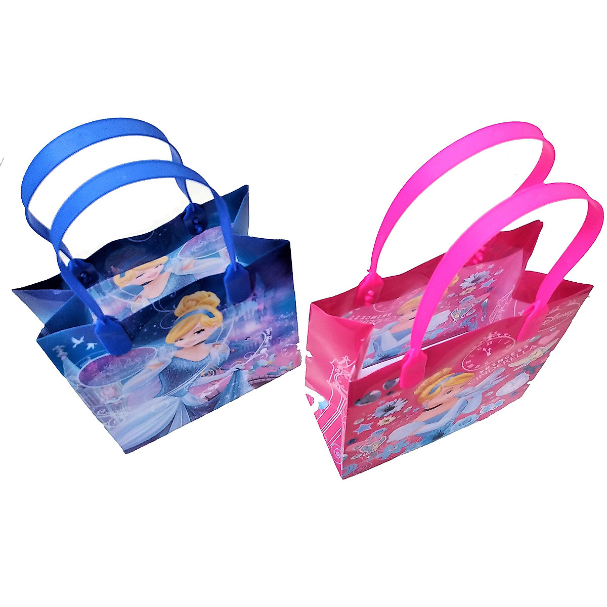 Disney Cinderella Authentic Licensed Reusable Party Favor Goodie Small Gift Bags 12