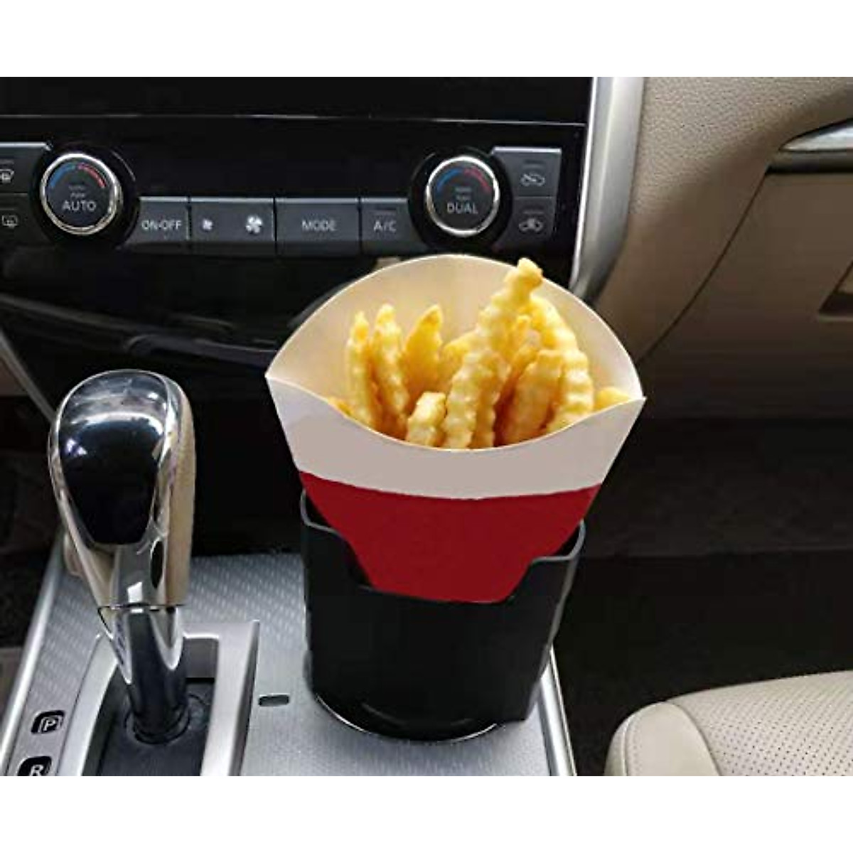 French Fry Holder for Car , Funny Novelty White Elephant Gift or Stocking Stuffer for Men and Women