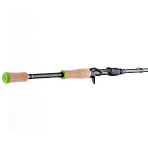 Halo Fishing KS II Elite Series Fishing Rod, Casting Rod, 6'10" (Medium)