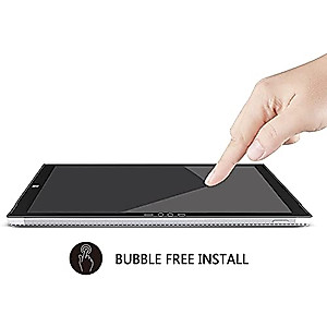 ZenRich (2 Pack) Tempered Glass Screen Protector for Surface Pro 7 Plus/Surface Pro 7/Surface Pro 6/ Surface Pro 5/Surface Pro 4, Glass Screen Film with 9H Hardness/Case Friendly/for S Pen