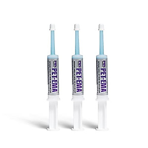 PRN Pharmacal PetEma - Disposable Single Use Enema for Dogs & Cats - Rectally Administered Gel Containing Lubricant, Laxative & Stool Softener - with Glycerin & Sorbic Acid - 12 mL Syringe - 3 Pack