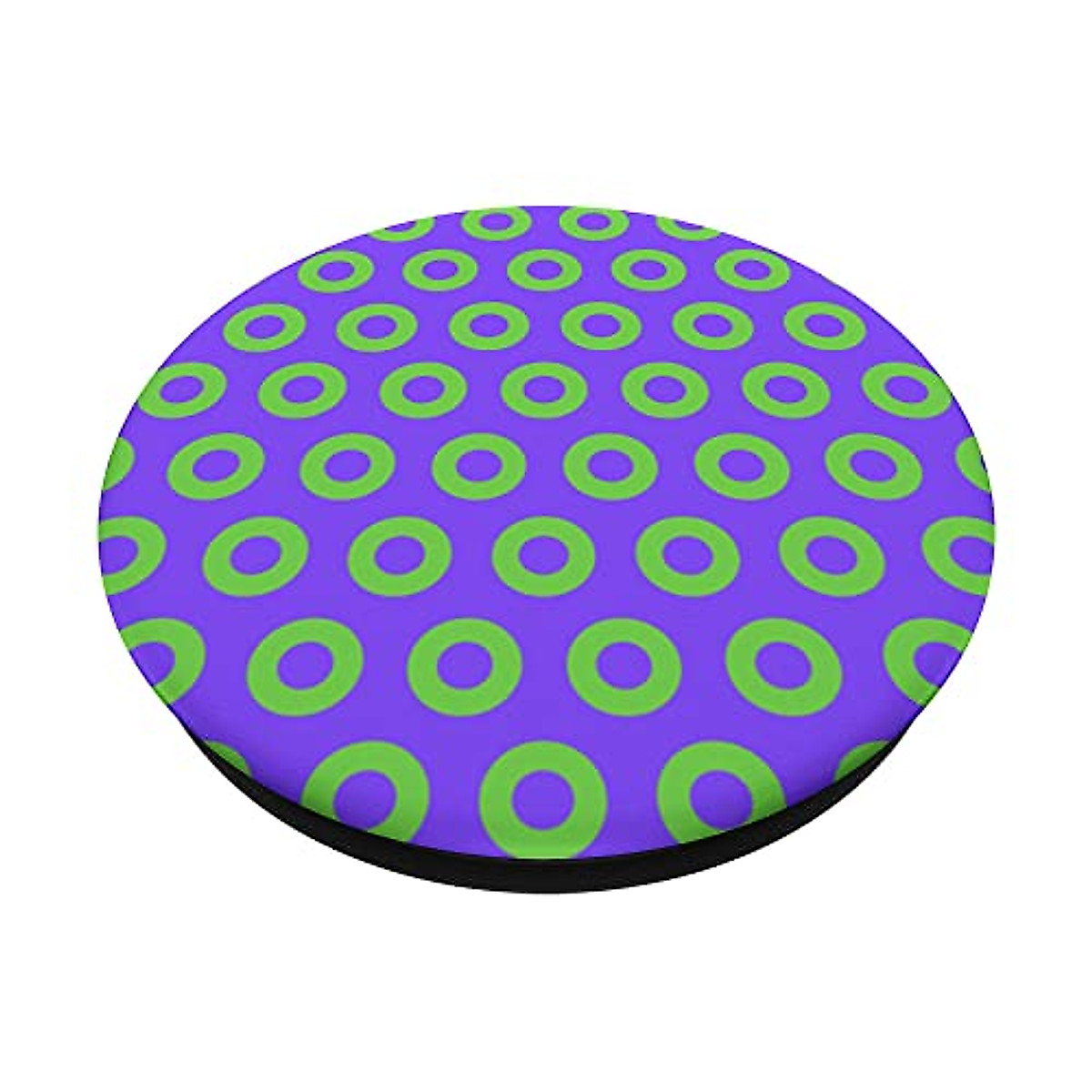 Phish Donut Pattern | Purple and Green PopSockets Swappable PopGrip