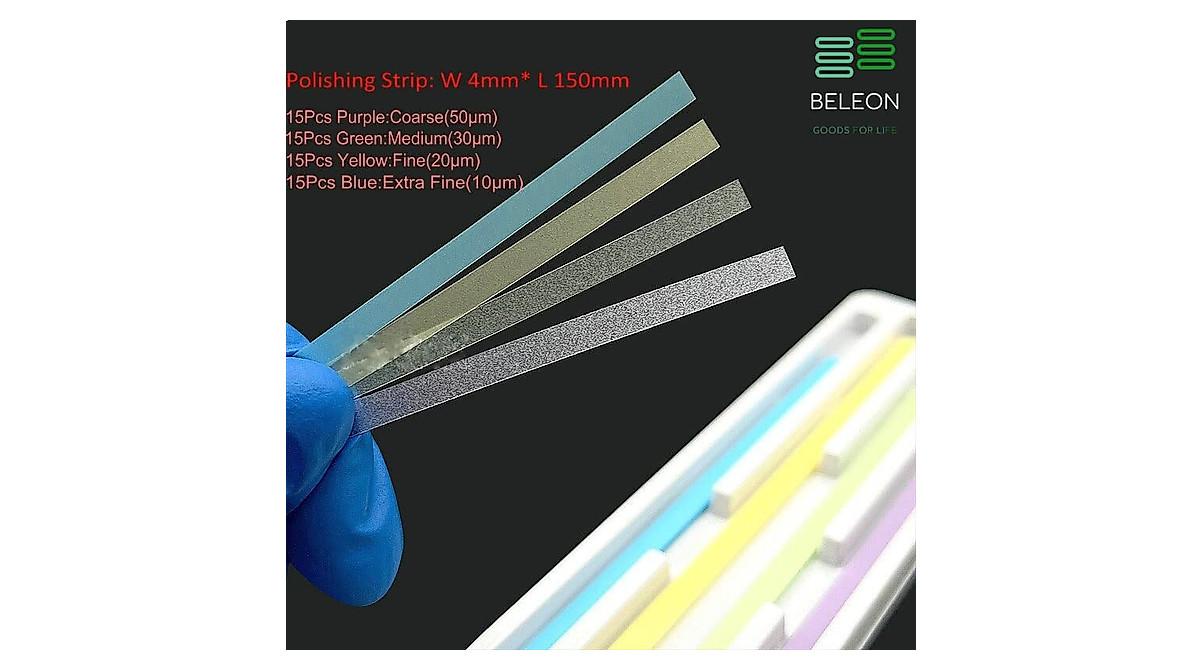 BELEON Dental Polishing Strips Latest Universal Kit for Precise Tooth ...