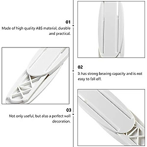 BESPORTBLE 10 Pairs of Punch- Free Socket Holder Wall- Mounted Cable Patch Panel Stand