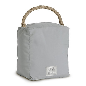 Pavilion Gift Company 72154 Simply Blessed Door Stopper, 5 by 6-Inch, Gray