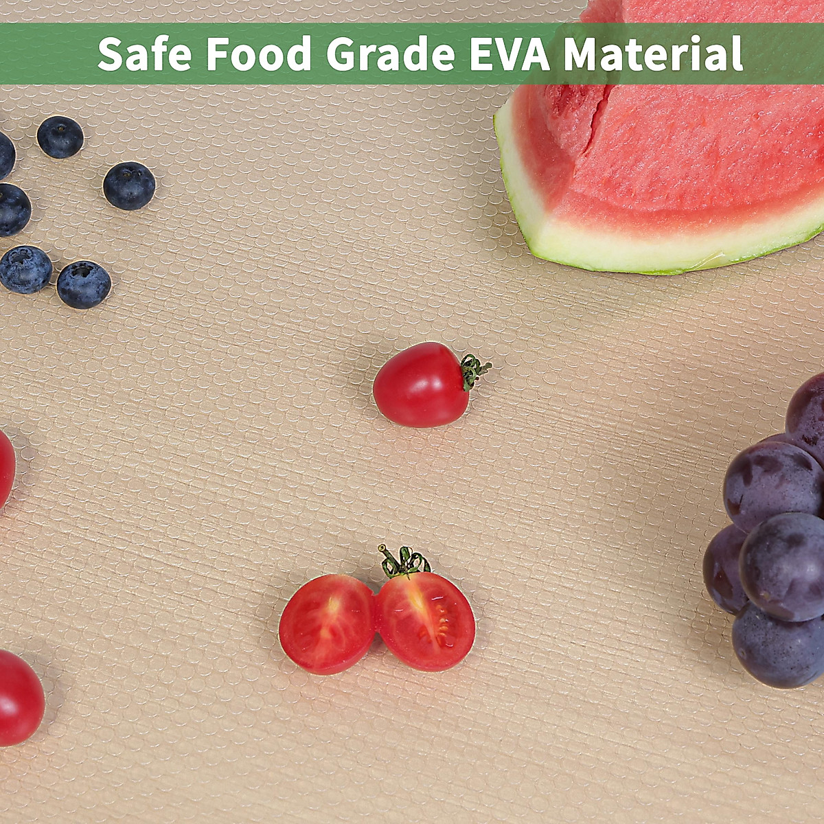 Shelf Liner, wohomuke 24 inch x 20 ft Kitchen Cabinets Liner Non-Stick Drawer Mats EVA Protector Shelving Cupboard Lining (Clear, 24 inch x 20 ft)