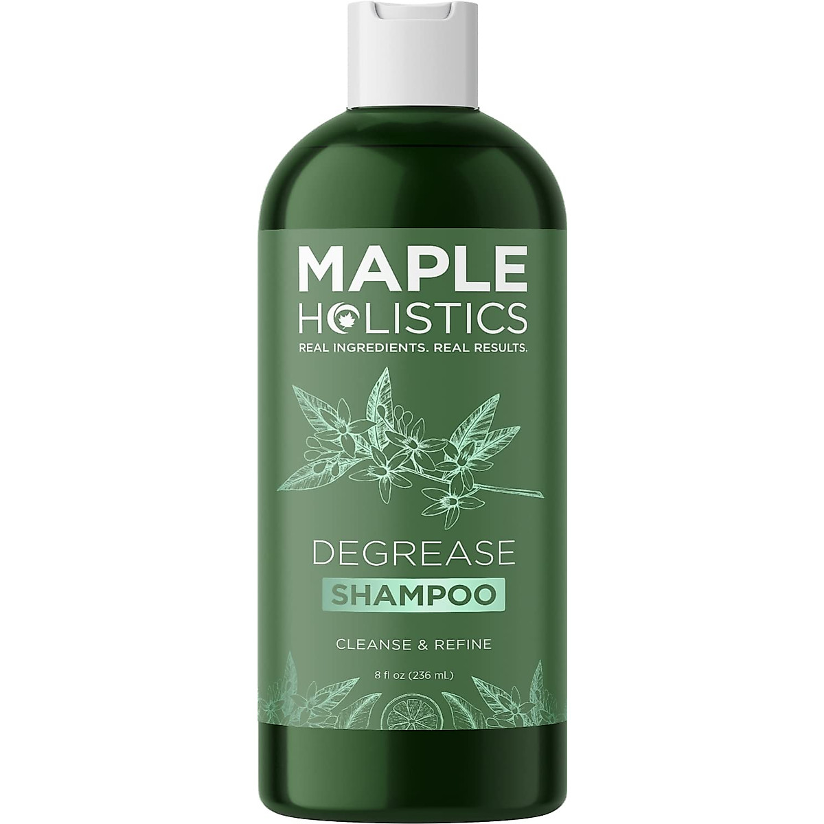 Tea Tree Shampoo and Conditioner for Men and Women - Degrease Formula for Oily Hair and Scalp, Sulfate-Silicone-Paraben Free with Essential Oils, 8oz Each