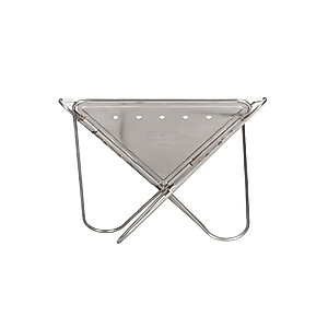 Snow Peak Pack & Carry (M) Fireplace - Made of Durable Stainless Steel - 13.75 x 13.75 x 9.75 in