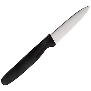Mercer Culinary M23900P Millennia Black Handle, 3-Inch Slim, Paring Knife