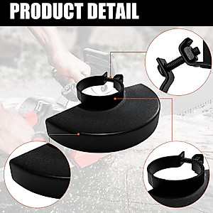 4-1/2 inch Grinder Guard Replacement for Makita 9557PB 9557NB GA4530 GA4534 9564P 9554NB BGA452 DGA452 DGA452RFE GA4534 BGA450 Angle Grinders, Part No. 122886-3, 135103-2