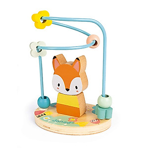 Janod Pure Fox Bead Maze - 12+ Months - J05151