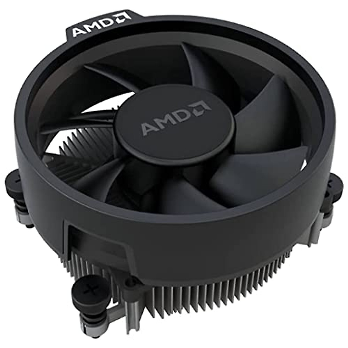 AMD Wraith Stealth Socket AM4 4-Pin Connector CPU Cooler with Aluminum Heatsink & 3.93-Inch Fan (Slim)