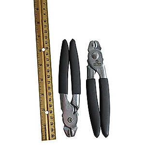 Hog Ring Pliers & 150 Galvanized Hog Rings, Professional Upholstery Installation Kit