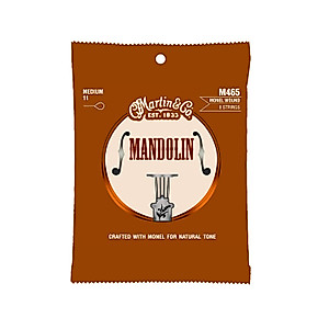 Martin Mandolin Monel Wound 8-Strings, Medium (M465) Med