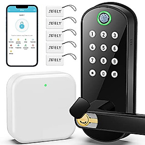 Sifely S Model Smart Lock, Gateway and Fobs Bundle