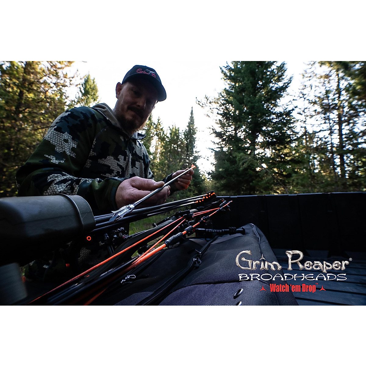 GRIM REAPER 2203 Hades Fixed Blade Broadhead 1 3/16" Cut 100gr