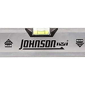 Johnson Level & Tool 1721-4800 Magnetic Aluminum Box Level, 48", Orange, 1 Level