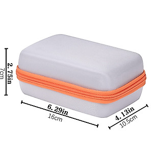 Aenllosi Hard Carrying Case Compatible with Yoto Mini Kids Audio Music Player Children’s Speaker Plays Audiobook and Cards Card Case Hold up to 36 Yoto Cards(Case Only)