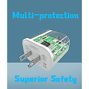 USB C Wall Charger Block - NOKIPATH 20W Dual Port USB Plug PD Power Adapter Charger Cube Type C Fast Charging Blocks Box Brick for iPhone 14 13 12 Pro Max 11 SE XS X 8 Plus, Samsung, AirPods, Phones