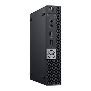 Dell OptiPlex 5060 Micro Intel Core i5-8500T 2.1GHz, 16GB RAM, 256GB SSD, Windows 11 Pro 64bit (Renewed)