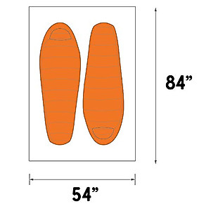 Kelty Outfitter 2 Pro Footprint, 2-Person