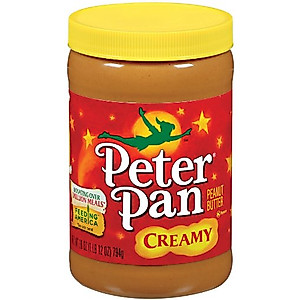 Peter Pan, Peanut Butter, Creamy, 28oz Jar (Pack of 3)