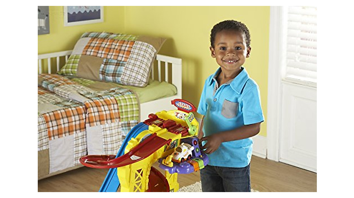 VTech Go! Go! Smart Wheels Race Track Playset - Learn & Play!