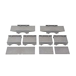 Stone Bridges Kit - Mini Dungeon Castle Cavern Terrain for RPGs, Dungeons & Dragons (DND), Pathfinder, War Gaming, and More! by DCD (21pcs, 3ft)