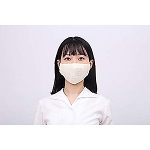 IR Labo. Organic cotton face mask　100% organic cotton that is gentle on the skin can be washed repeatedly　has excellent breathability and does not get stuffy, made in Japan