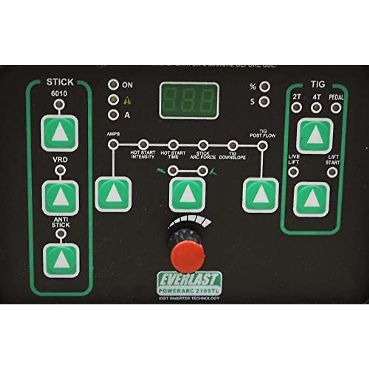 2021 PowerArc 210STL Stick Lift TIG IGBT Inverter Welder E6010 Capable 110/220 Dual Voltage