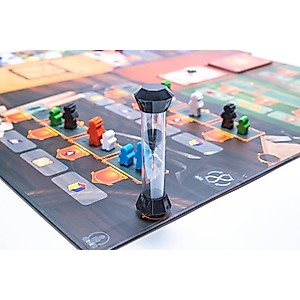 Stonemaier Games: Pendulum | A Worker Placement, Time-Optimization Strategy Board Game | Time is The Most Precious Resource as You Attempt to Rule Dunya | 1-5 Players, 90 Mins, Ages 14+