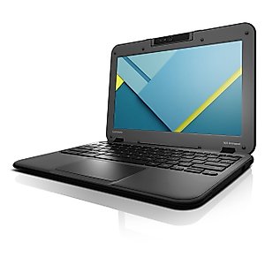 Lenovo Chromebook N22 11.6 inches Notebook, IPS Touchscreen, Intel N3060 Dual-Core, 16GB eMMC SSD, 4GB DDR3, 802.11ac, Bluetooth, ChromeOS (Renewed)