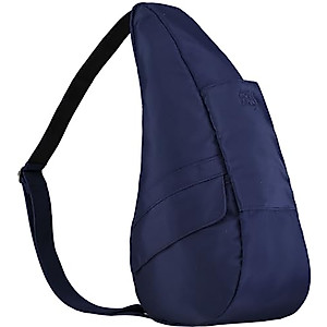 AmeriBag Classic Healthy Back Bag Tote Microfiber Small (Navy)