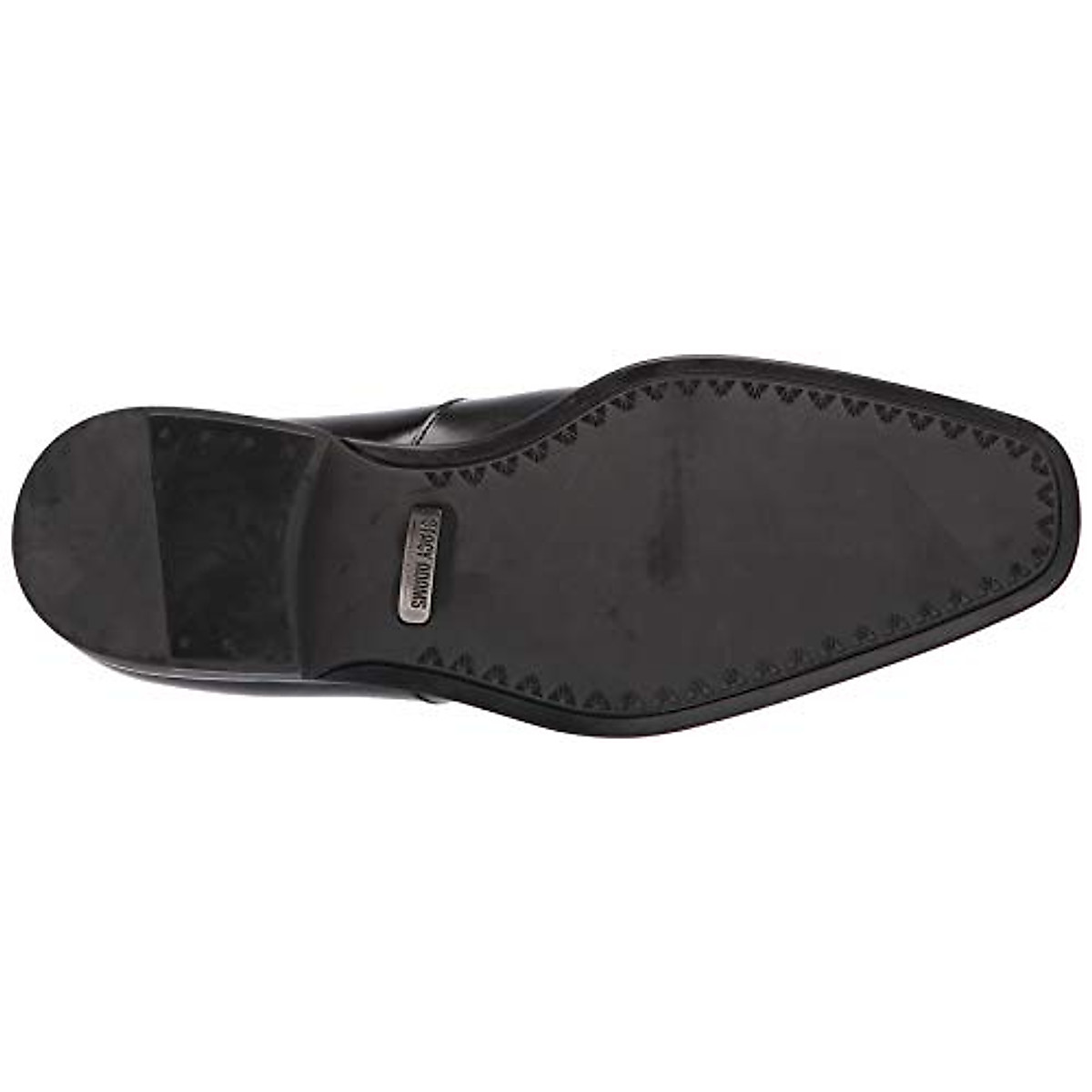 Stacy Adams Men's Pierce Moe-Toe Slip-on Penny Loafer, Black, 9 M US