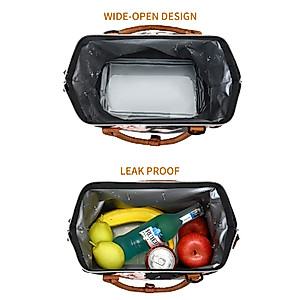 Imyth Large Lunch Bag for Women Reusable Insulated leakproof Lunch Box Organize