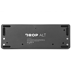Drop ALT Mechanical Keyboard — 65% (67 Key) Gaming Keyboard, Hot-Swap Switches, Programmable Macros, RGB LED Backlighting, USB-C, Doubleshot PBT, Aluminum Frame (Kaihua Box White, Black)