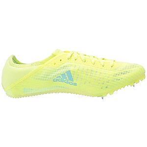 adidas Women's Sprintstar Running Shoe, Hi-Res Yellow/Clear Aqua/Core Black, 6