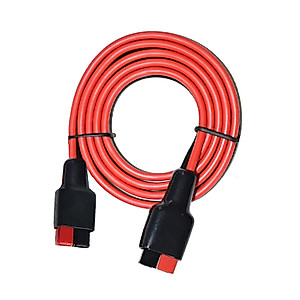 Faoyliye 45A Connector Extension Cable Battery Charger Adapter 14AWG Solar Panel Extension Cable-1M/ 3.28Ft