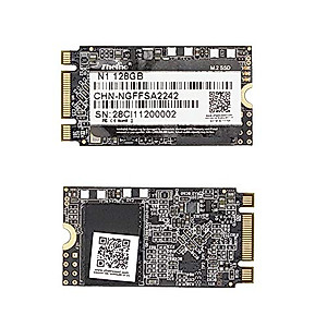 Zheino SATA III M.2 2242 128GB SSD NGFF Internal 3D Nand Solid State Drive for Ultrabooks and Tablets