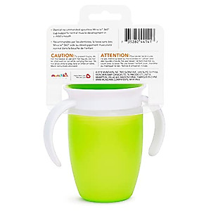 Munchkin® Miracle® 360 Trainer Cup, 7 Ounce, Green